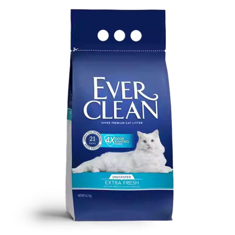 Ever Clean Cat Litter - Unscented EverFresh with Activated Charcoal ...
